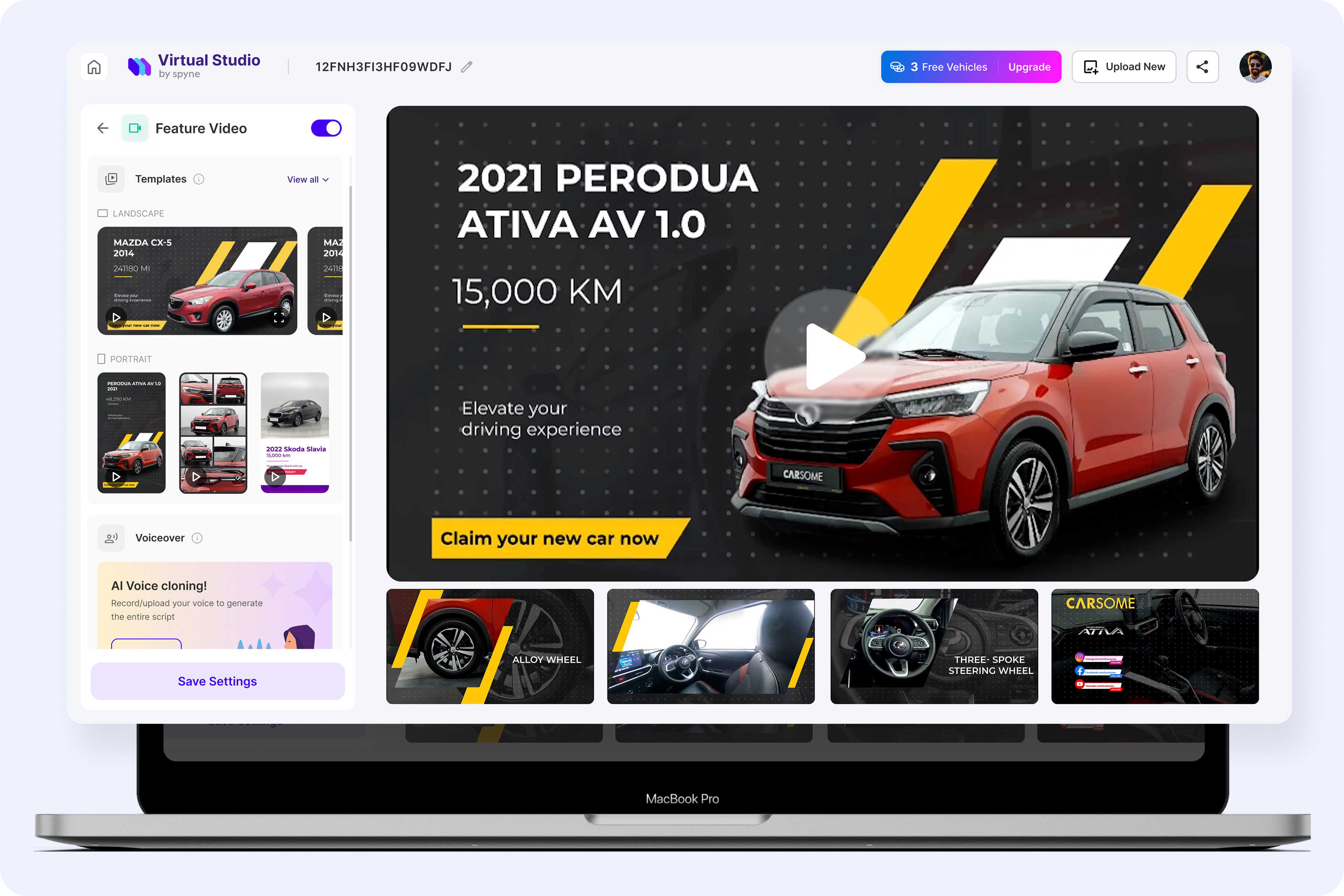 Car Video Tours Free With Spyne: Bring Every Angle to Life